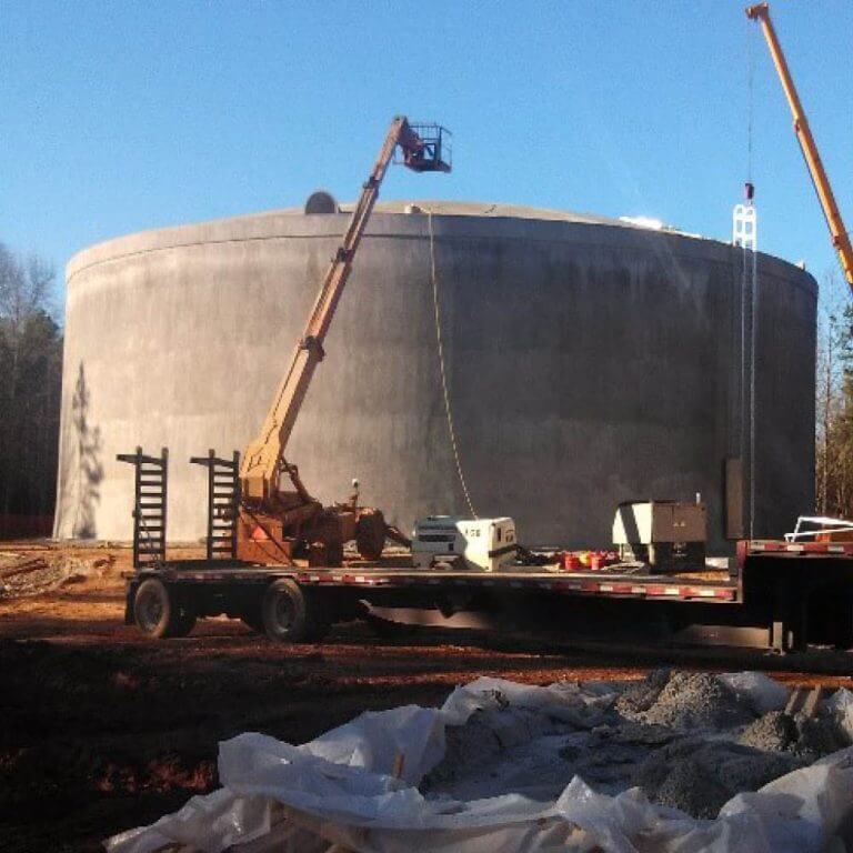 Booster Pump Station & Ground Storage Tank - Keck & Wood Civil ...