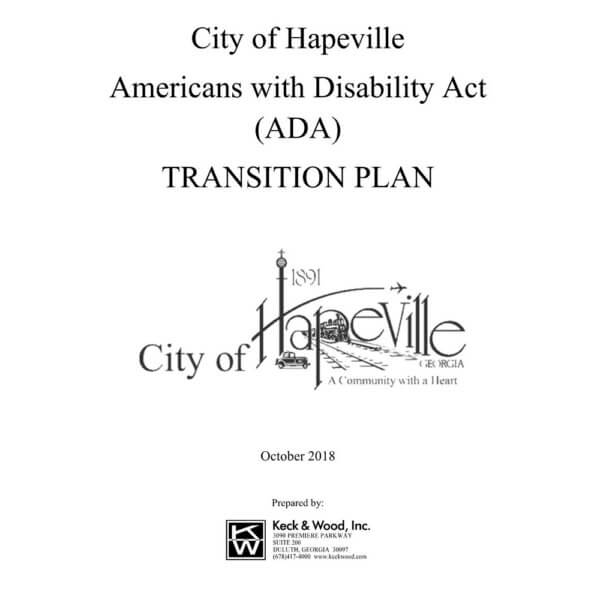 ADA Transition Plans - Keck & Wood Civil Engineers, Duluth ...